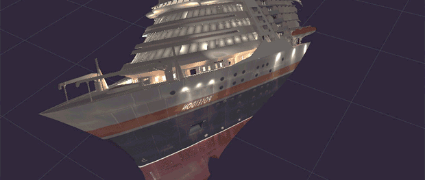 Gif De Cena De Barco Emaranhado