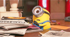 Minions despicable me 2 annoyed GIF - Find on GIFER