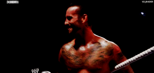 GIF cm punk - animated GIF on GIFER