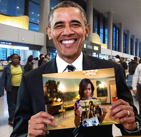 GIF michelle obama - animated GIF on GIFER