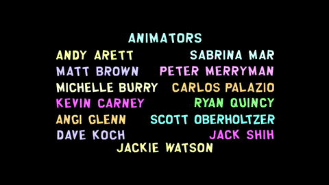 GIF credits end credits jobs - animated GIF on GIFER