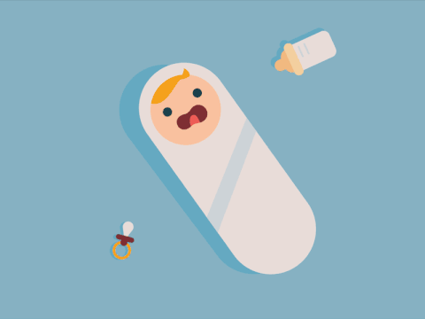 GIF flat - animated GIF on GIFER