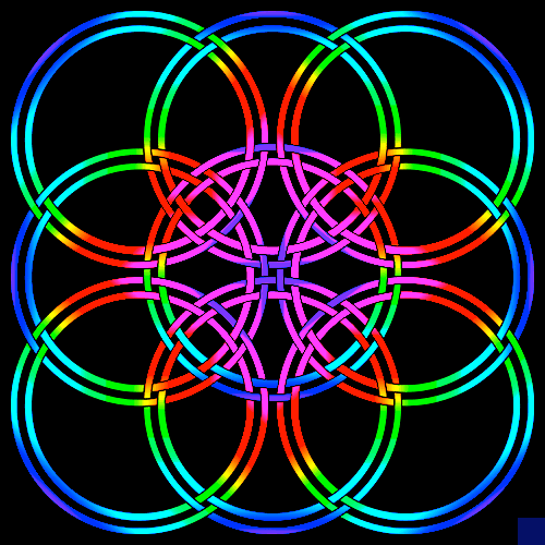 GIF geometric minimalist moire pattern - animated GIF on GIFER