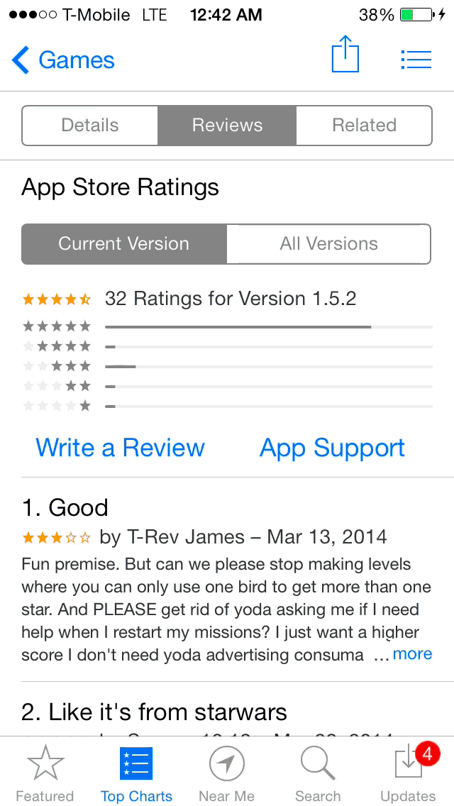 GIF app ios store - animated GIF on GIFER