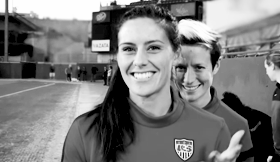 Uswnt ali krieger megan rapinoe GIF - Find on GIFER