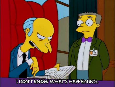 GIF season 6 episode 18 waylon smithers - animated GIF on GIFER