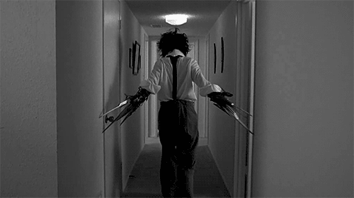 GIF edward scissorhands - animated GIF on GIFER