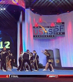 Cheerleading sports cheer GIF - Find on GIFER