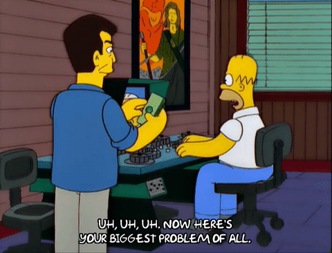 Homer simpson episode 1 season 11 GIF - Find on GIFER