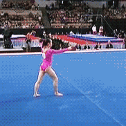 Roundoff Back Handspring Gif