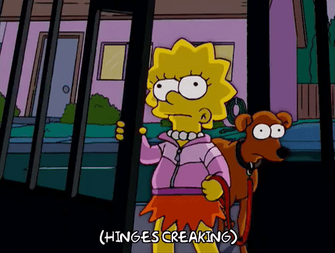 Lisa simpson santas little helper episode 2 GIF - Find on GIFER