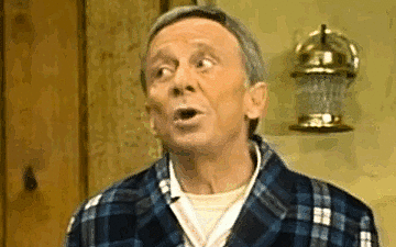 Threes company jack tripper janet wood GIF - Find on GIFER
