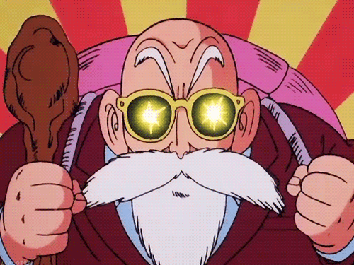 GIF master roshi - animated GIF on GIFER