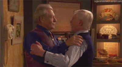 GIF ian mckellen - GIF animado en GIFER