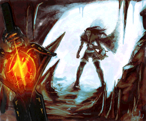 Digital painting GIF - Find on GIFER
