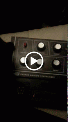 Analog synthesizer GIF - Find on GIFER