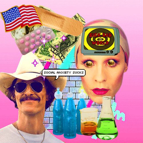 Collage mash up anne horel GIF - Find on GIFER