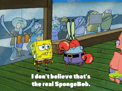 Believe Gif Spongebob