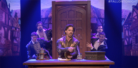 GIF comedy broadway shakespeare - animated GIF on GIFER