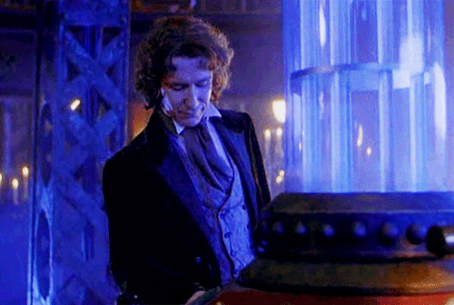 Eighth doctor smile doctor who GIF - Find on GIFER