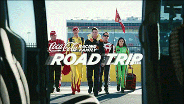 GIF nascar tony stewart danica patrick - GIF animado em GIFER