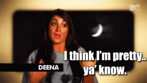 Girls jersey shore deena GIF - Find on GIFER
