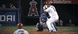 Baseball los angeles angels GIF - Find on GIFER