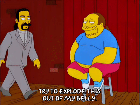 Episode 11 season 12 comic book guy GIF - Find on GIFER