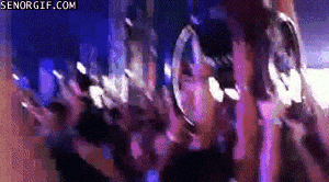 Wheelchair crowd surfing GIF - Find on GIFER