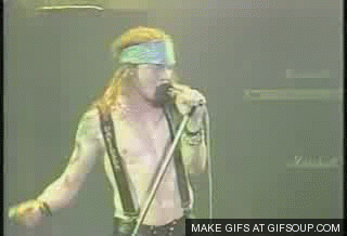 Axl rose GIF - Find on GIFER