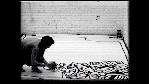 Art 1979 keith haring GIF - Find on GIFER