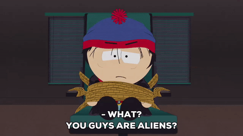 Stan marsh talking scared GIF - Find on GIFER