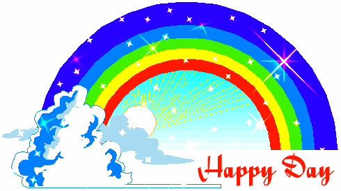 GIF rainbow myspace orkut - animated GIF on GIFER