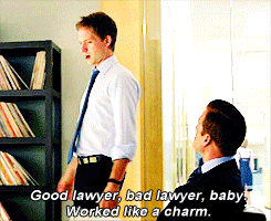 Suits harvey specter mike ross GIF - Find on GIFER