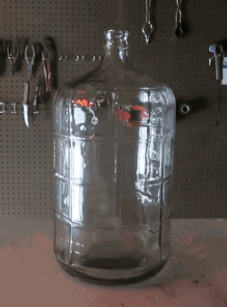 GIF trick bottle flame - animated GIF on GIFER