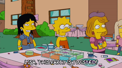 Happy lisa simpson season 20 GIF - Find on GIFER