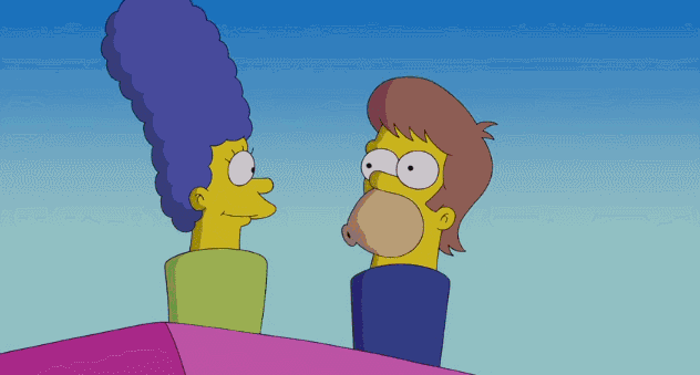 GIF simpsons lot gag - animated GIF on GIFER