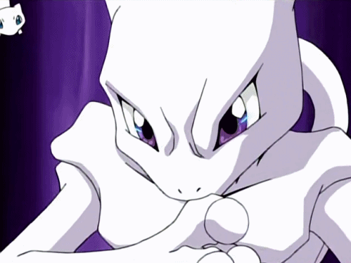 GIF mewtwo pokemon mew - animated GIF on GIFER