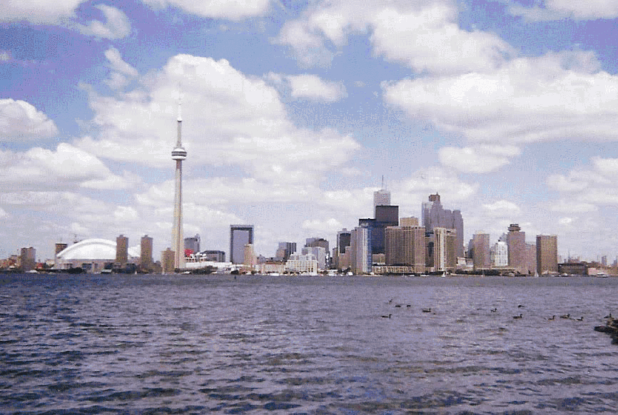 Skyline toronto GIF - Find on GIFER