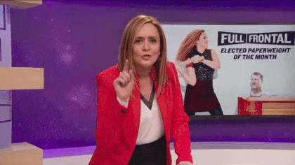 Television samantha bee full frontal GIF - Find on GIFER