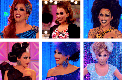 Creepy drag queen terrifying GIF - Find on GIFER