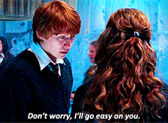 Harry potter hermione ron GIF - Find on GIFER