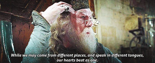 GIF harry potter dumbledore gof - animated GIF on GIFER