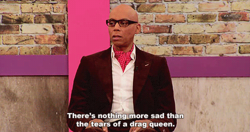 Rupauls drag race crying rupaul GIF - Find on GIFER
