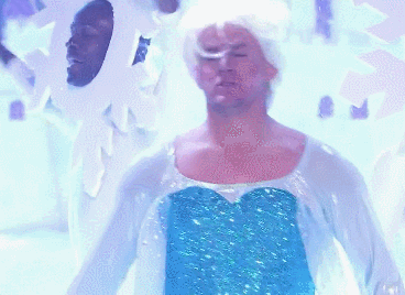 GIF olaf dancing disney - animated GIF on GIFER