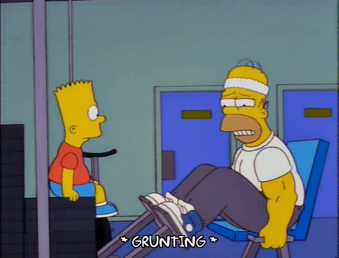 Homer simpson bart simpson season 9 GIF - Find on GIFER