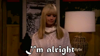 Kat dennings 2 broke girls beth behrs GIF - Find on GIFER