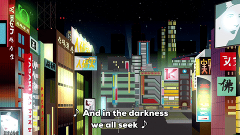 City lights skyscraper GIF - Find on GIFER