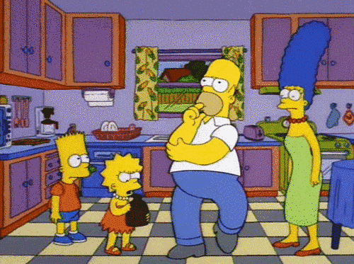 Bart homer dance GIF - Find on GIFER