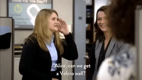 GIF workaholics jillian bell jillian belk - animated GIF on GIFER
